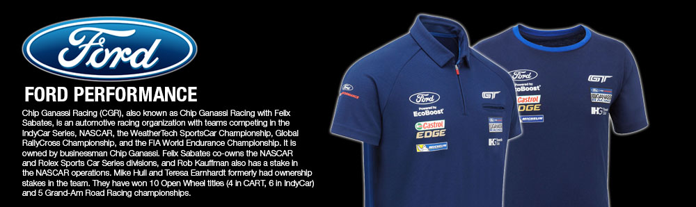 Ford Motorsport Mens Lightweight Jacket Coat - WEC Ford GT Ganassi ...